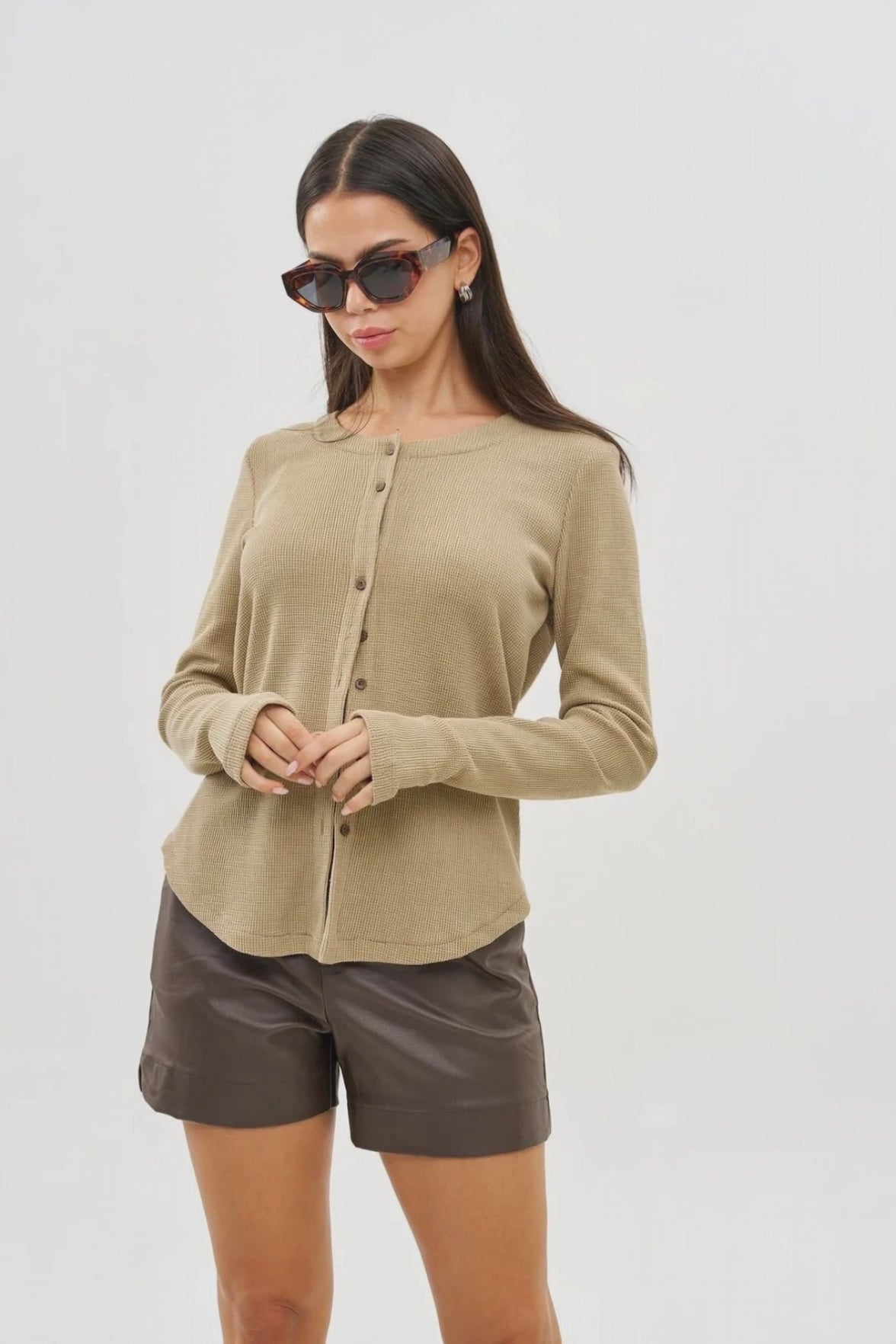 CAMERON SAND SHIRT – Hagit Tassa
